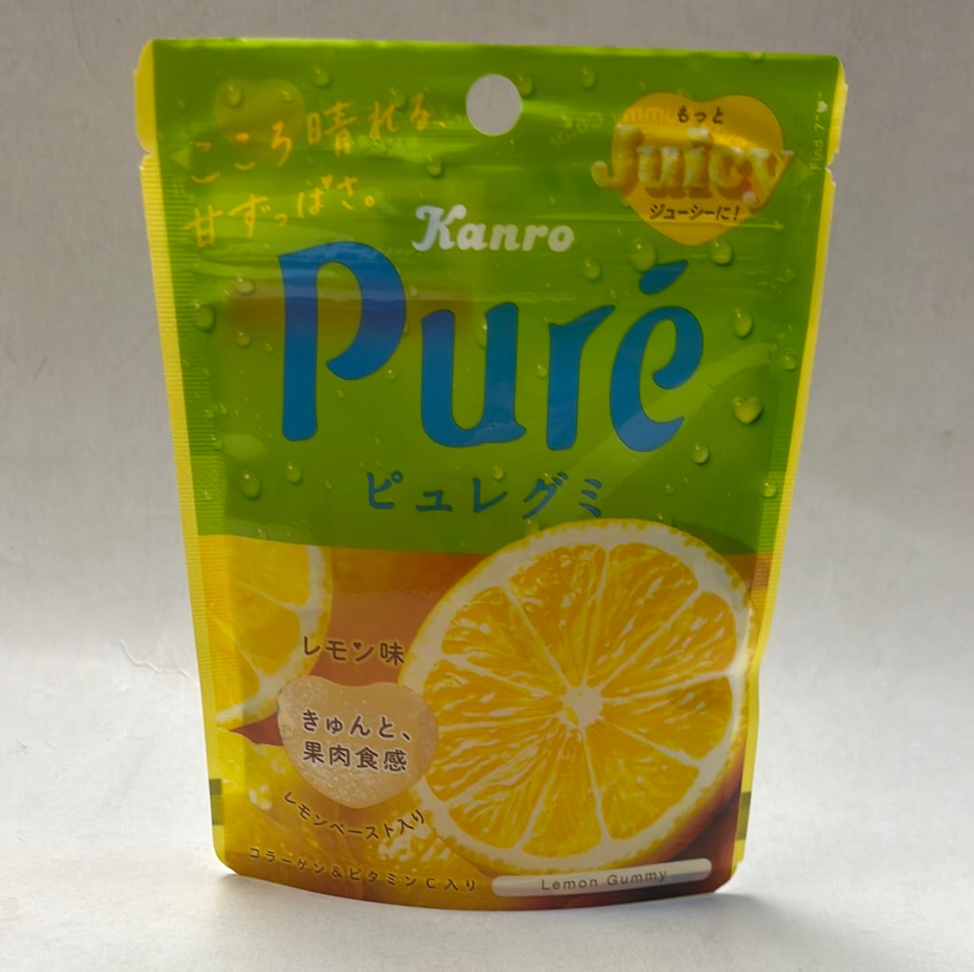 Bonbon mou au citron Puré KANRO 56g – TAIYO