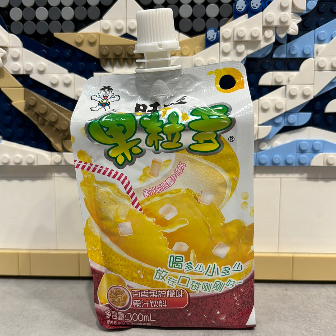Boisson au fruit de passion et citron avec nata de coco 300mL ...