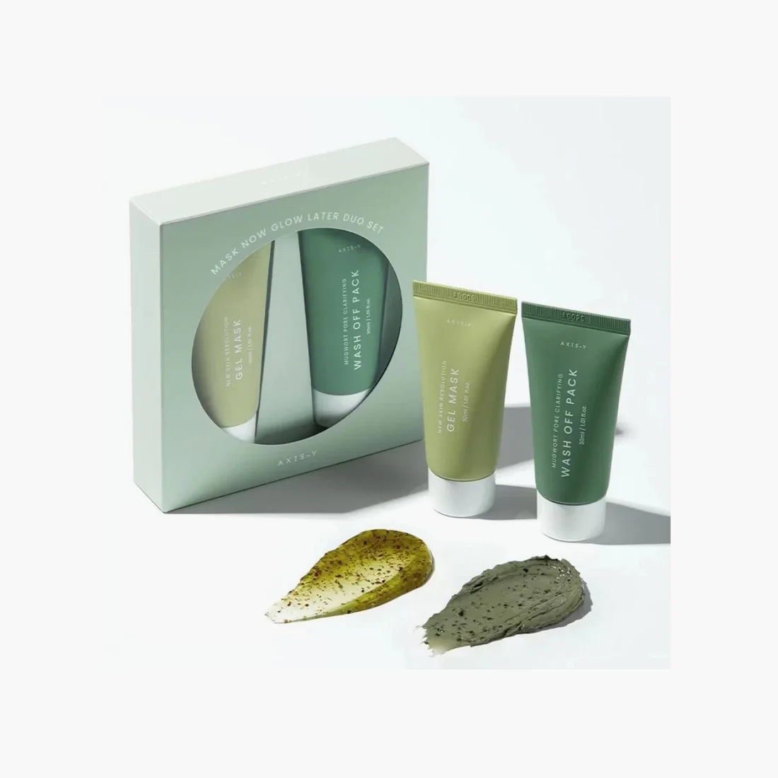 AXIS-Y Mask Now Glow Later Duo Set – TAIYO