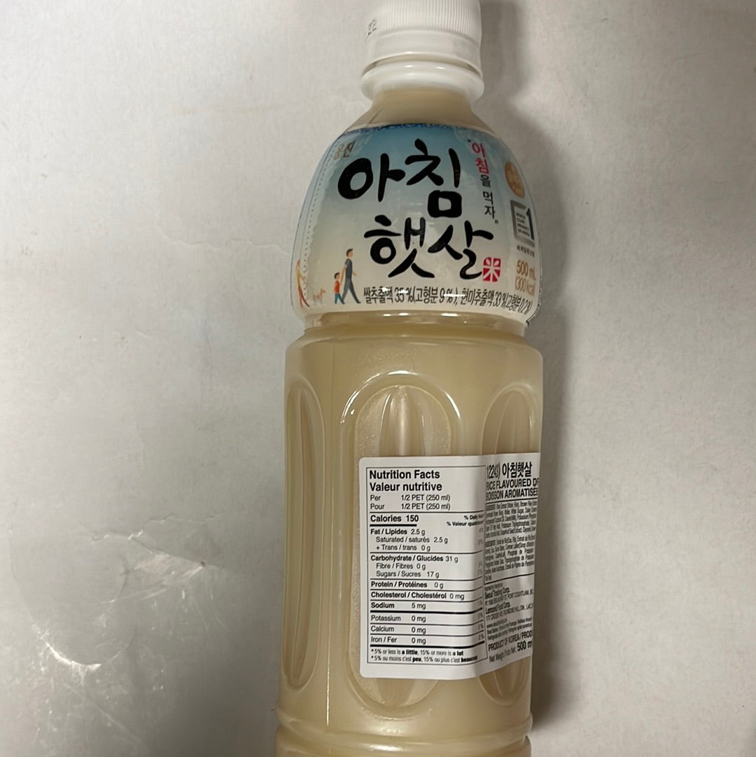 Boisson coréenne au riz WOONGJIN 500mL – Aliments Taiyo
