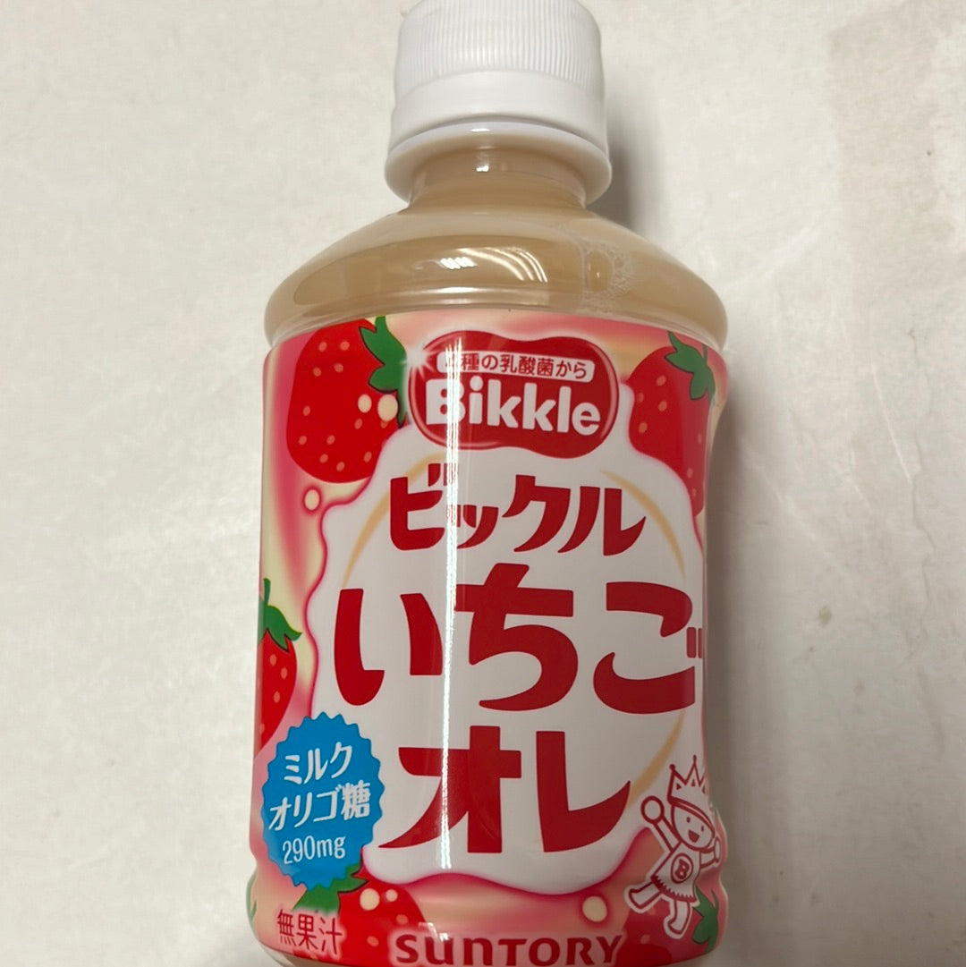 Bikkle à la fraise SUNTORY 280mL – Aliments Taiyo