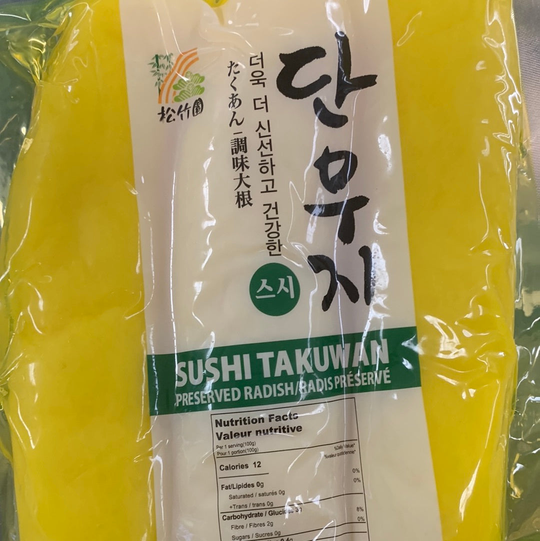 Sushi Takuan 松竹园 1kg – TAIYO