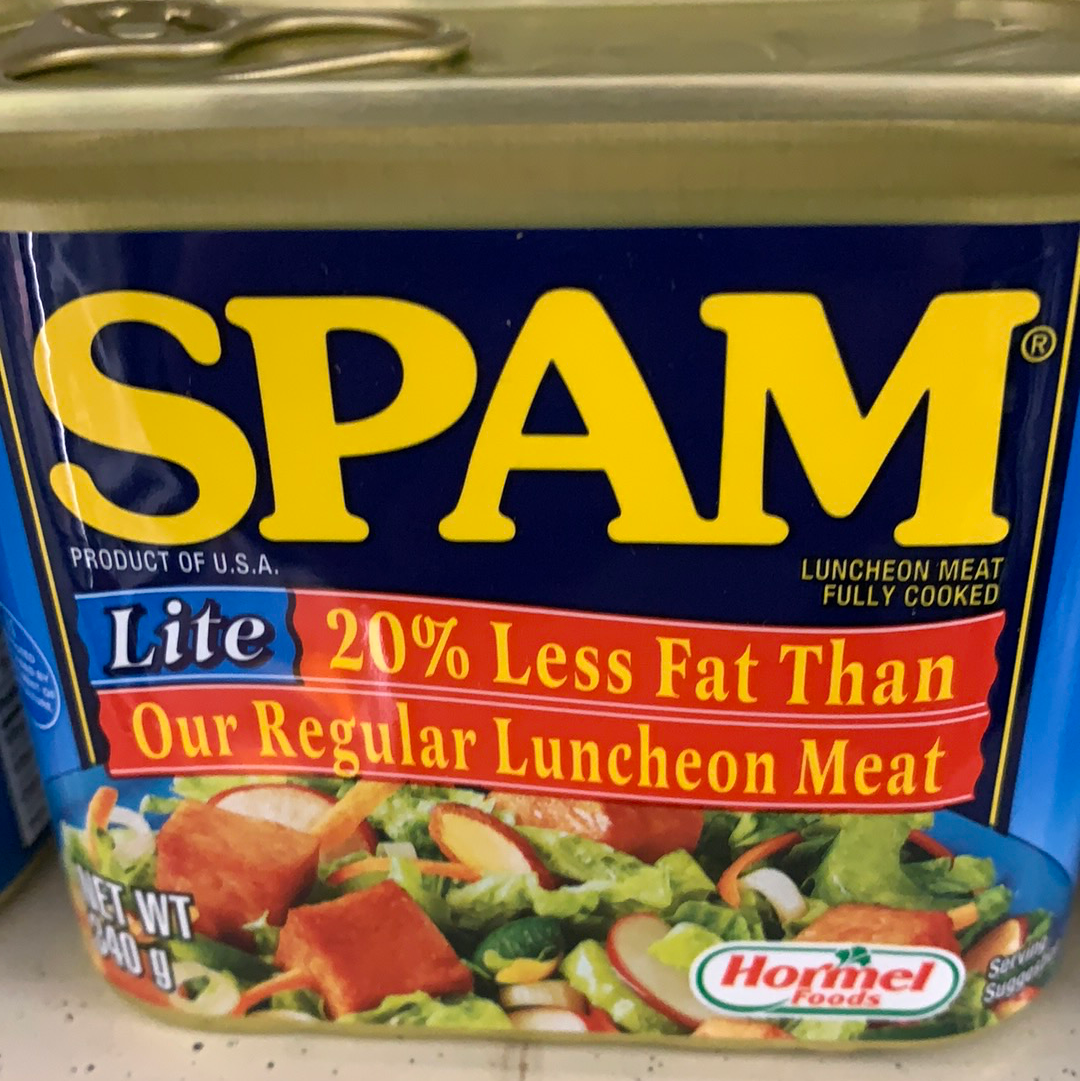 SPAM 20% less fat 340g – Aliments Taiyo
