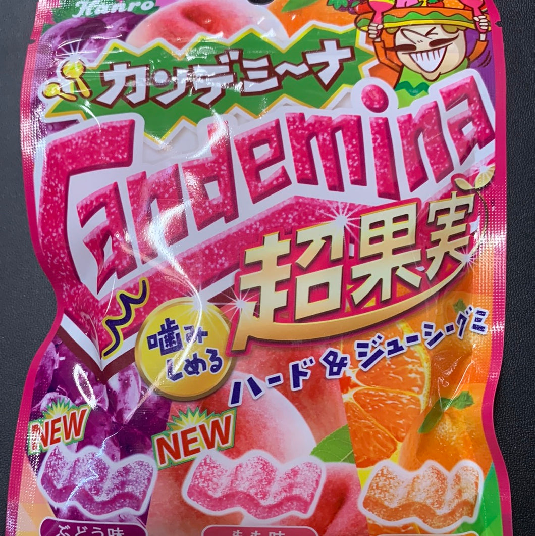 Promo-Bonbon mou aux fruits assortis Candemina KANRO 72g – Aliments Taiyo